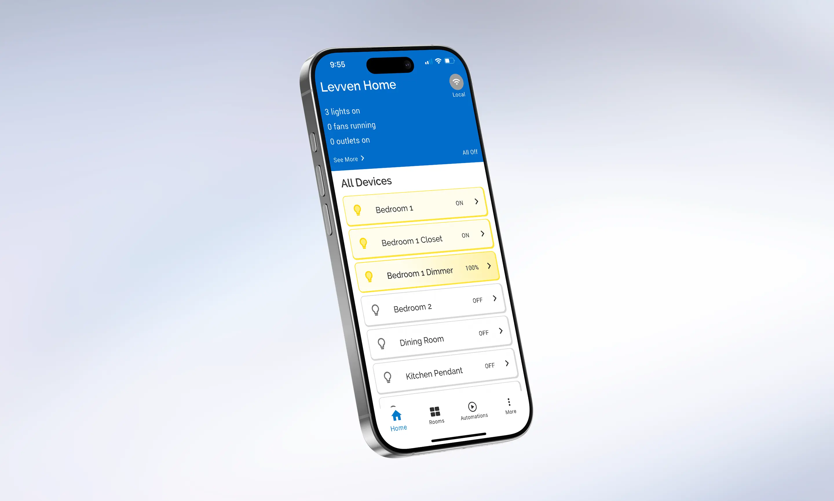 Support for Levven Controls App